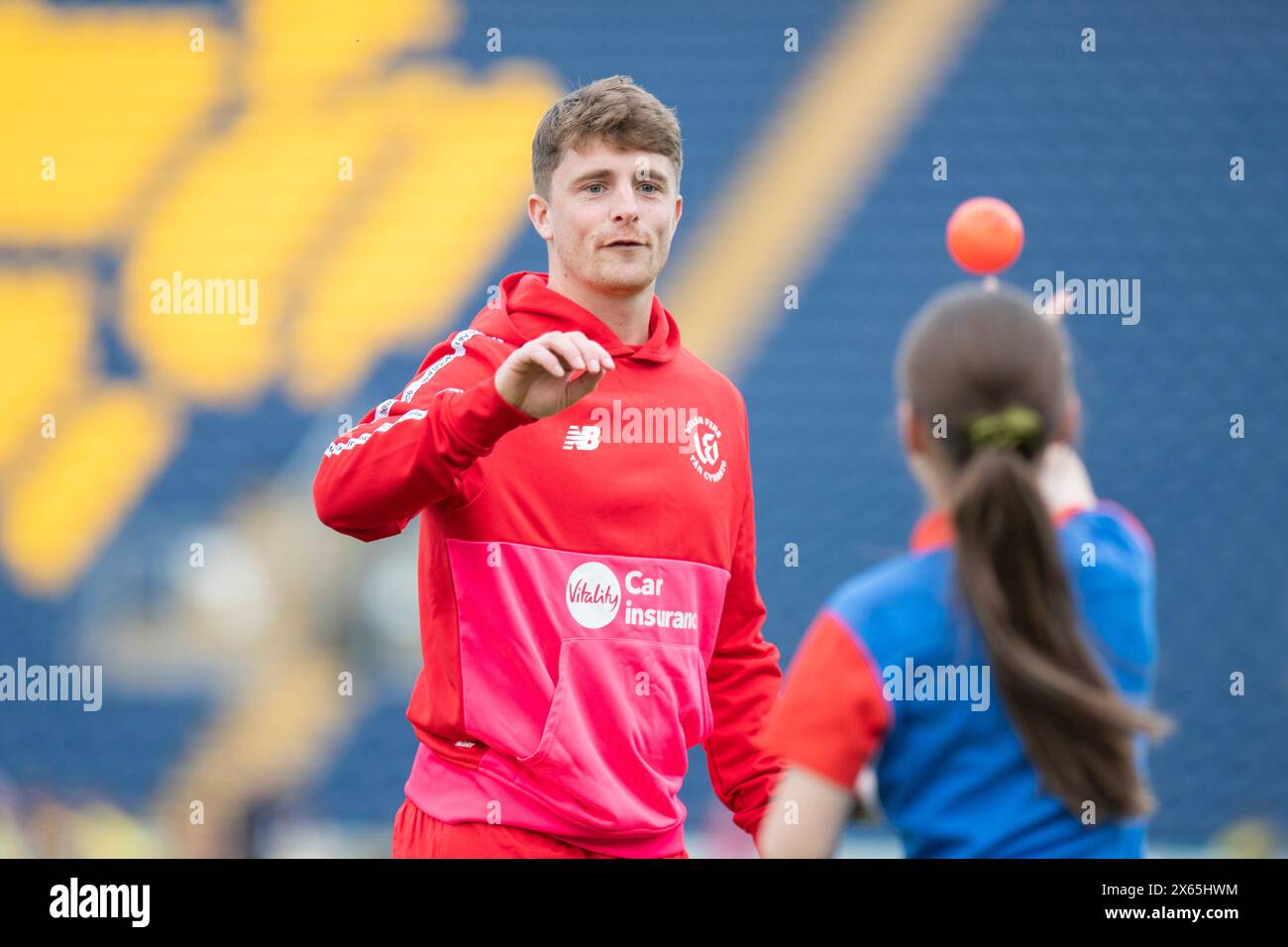 Welsh Fire cricket captain Tom Abell at Sophia Gardens Cricket Ground ...