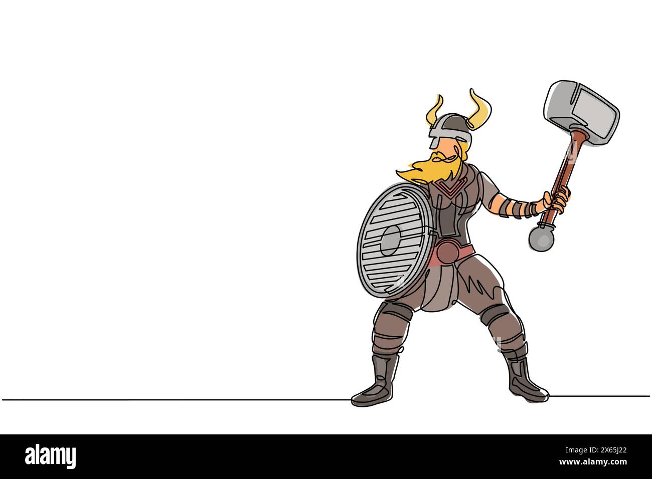 Viking warrior artwork Stock Vector Images - Alamy