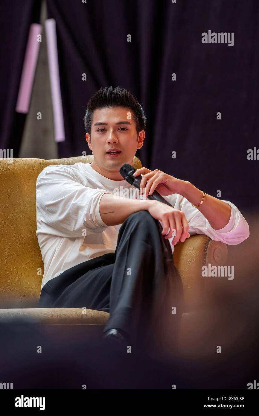 Actor from One Piece and Knights of the Zodiac, Mackenyu speaks during ...