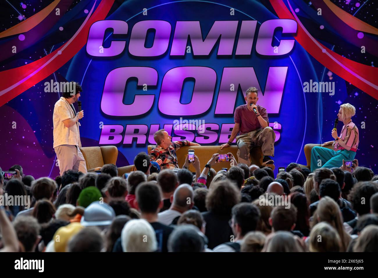 Actors Dominic Monaghan and Billy Boyd, from The lord of the Rings ...