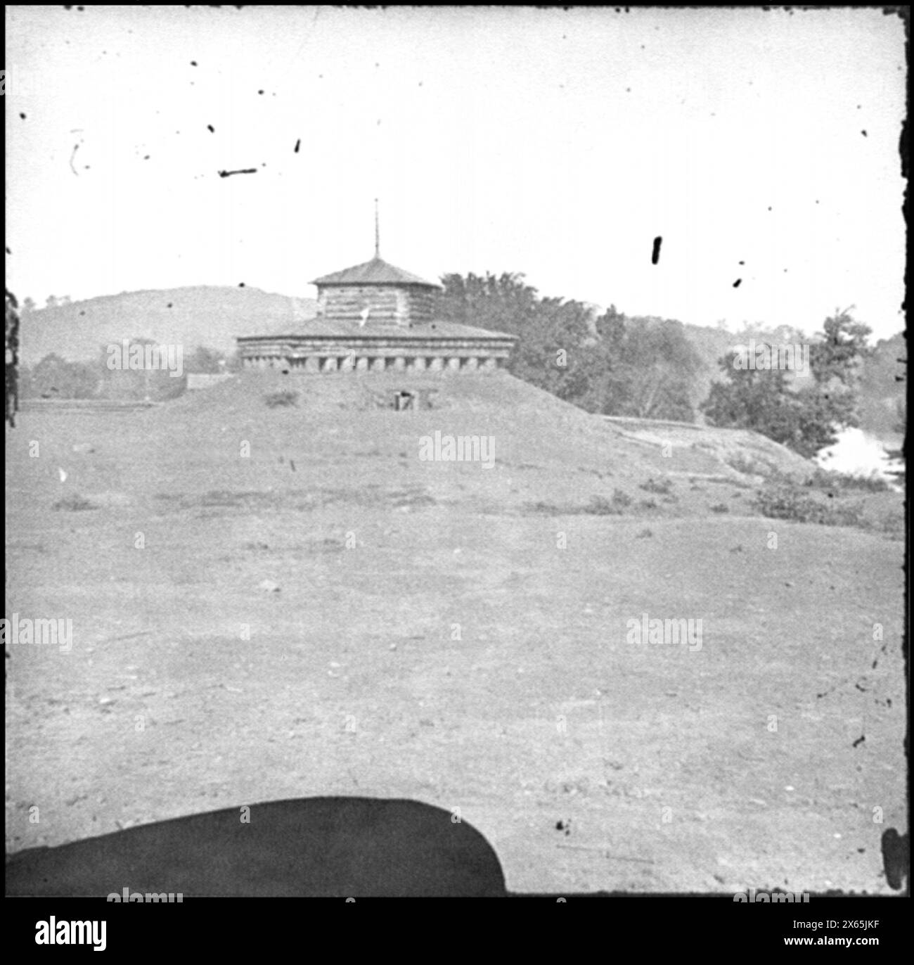 Tennessee River. Blockhouse on the bank, Civil War Photographs 1861 ...