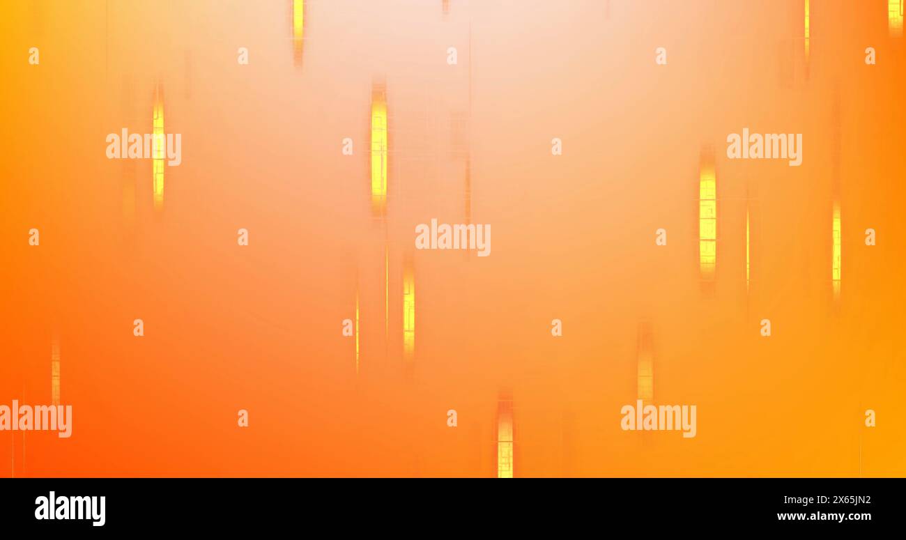 Animation yellow orange light trails hi-res stock photography and ...