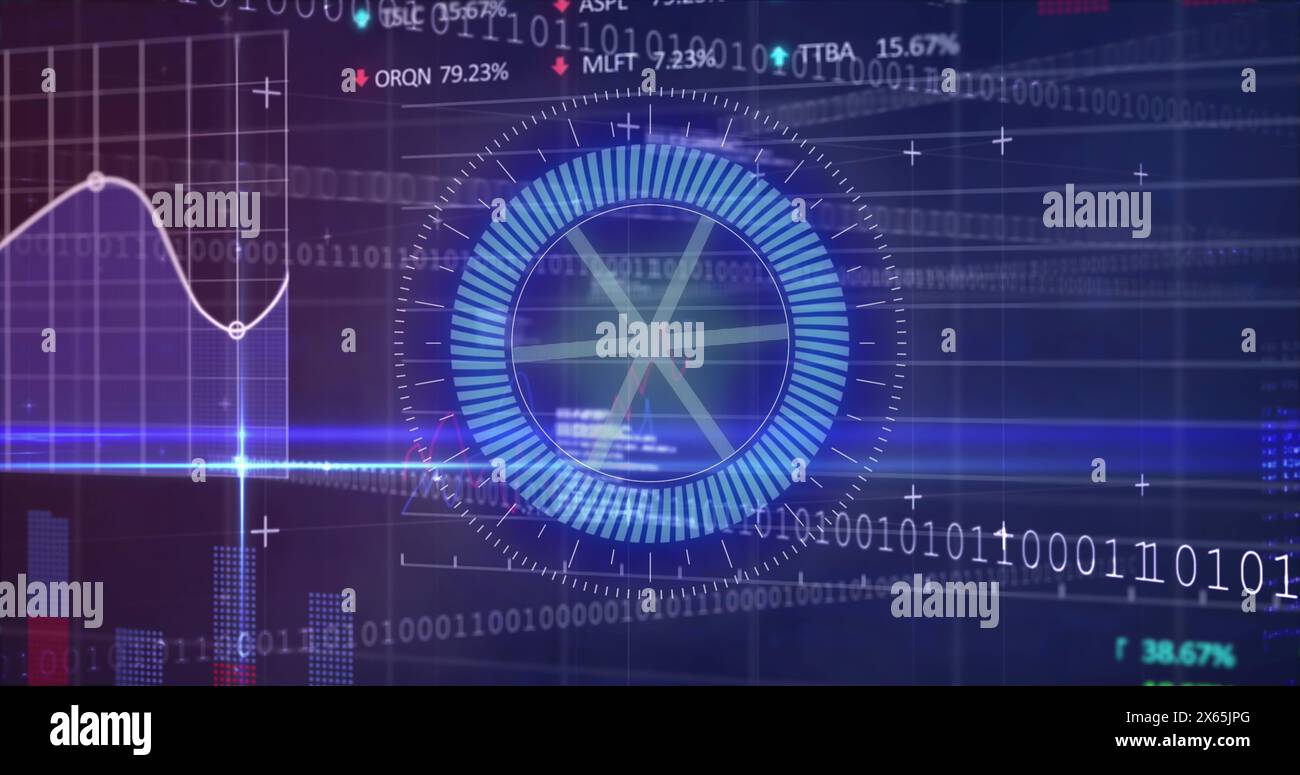 Image of scope scanning and data processing Stock Photo - Alamy