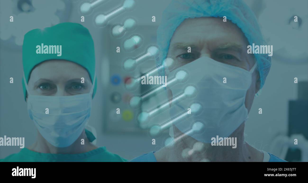 Animation caucasian female doctor face hi-res stock photography and ...