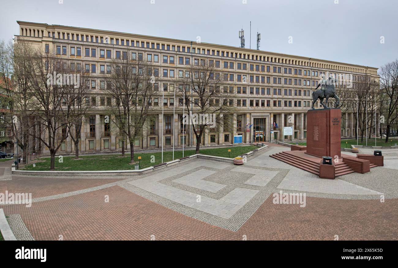 The building of the Marshals Office in Katowice, District Council of ...