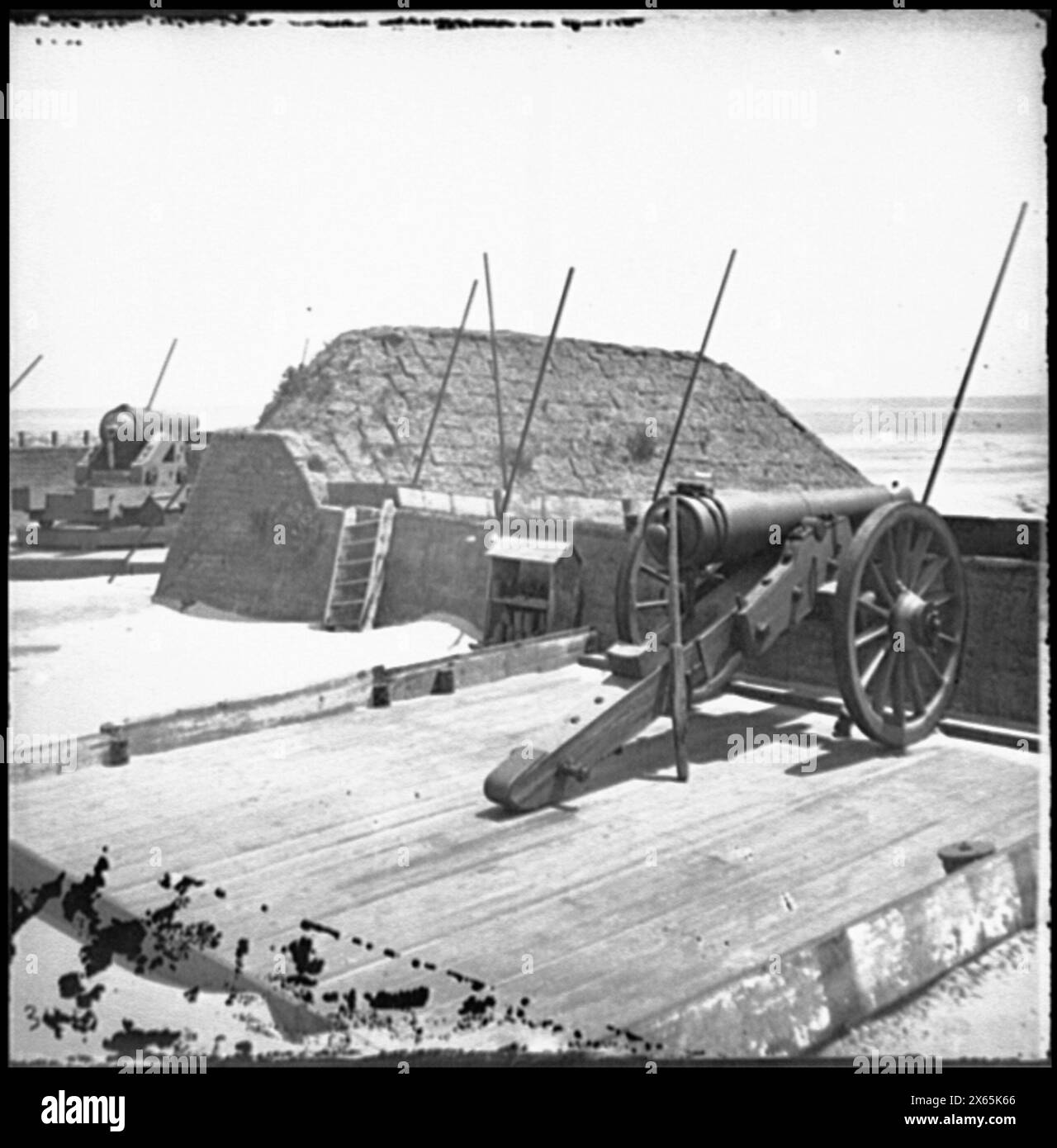 Sullivans island military history Black and White Stock Photos & Images ...
