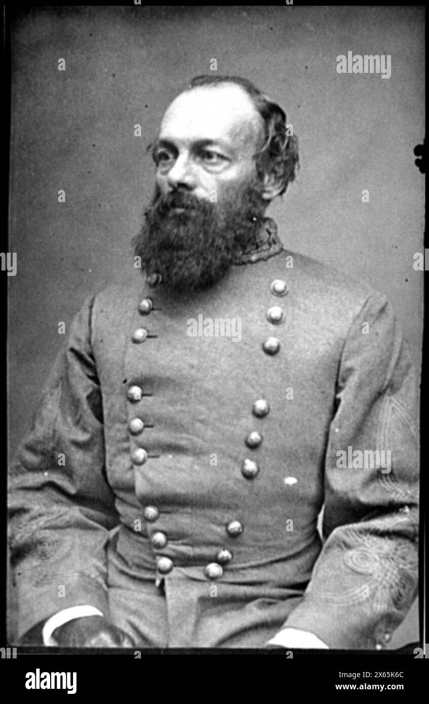 Portrait of Gen. Edmund Kirby Smith, officer of the Confederate Army, Civil War Photographs 1861 ...