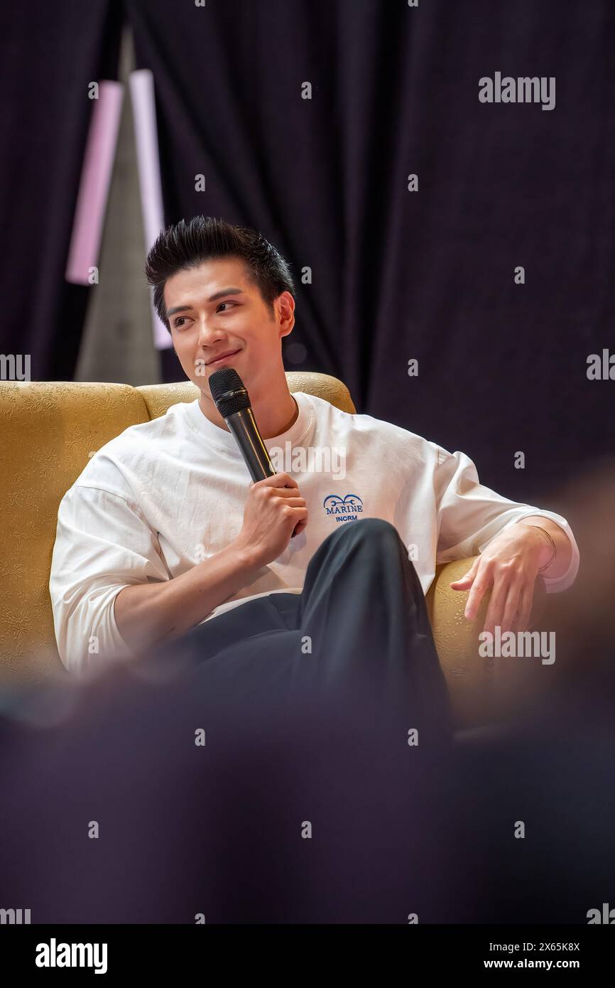 Actor from One Piece and Knights of the Zodiac, Mackenyu speaks during ...