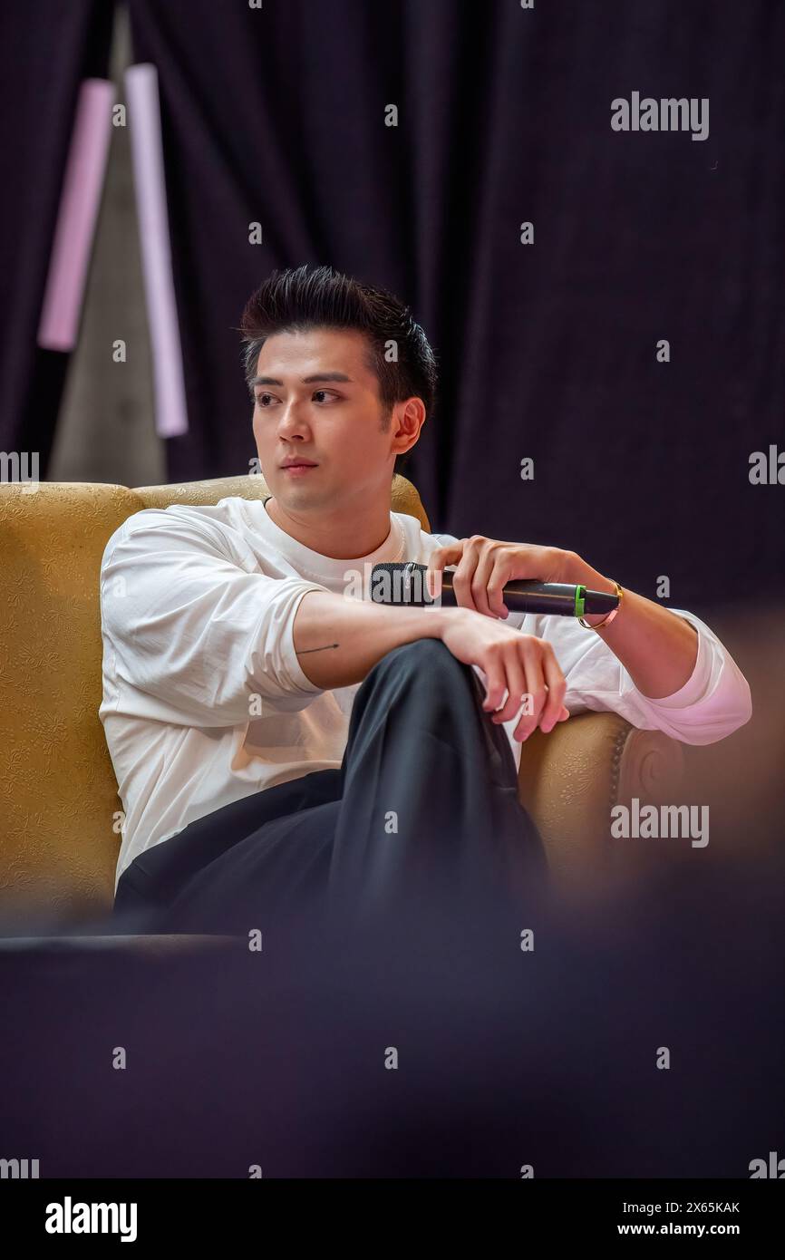 Actor from One Piece and Knights of the Zodiac, Mackenyu speaks during ...