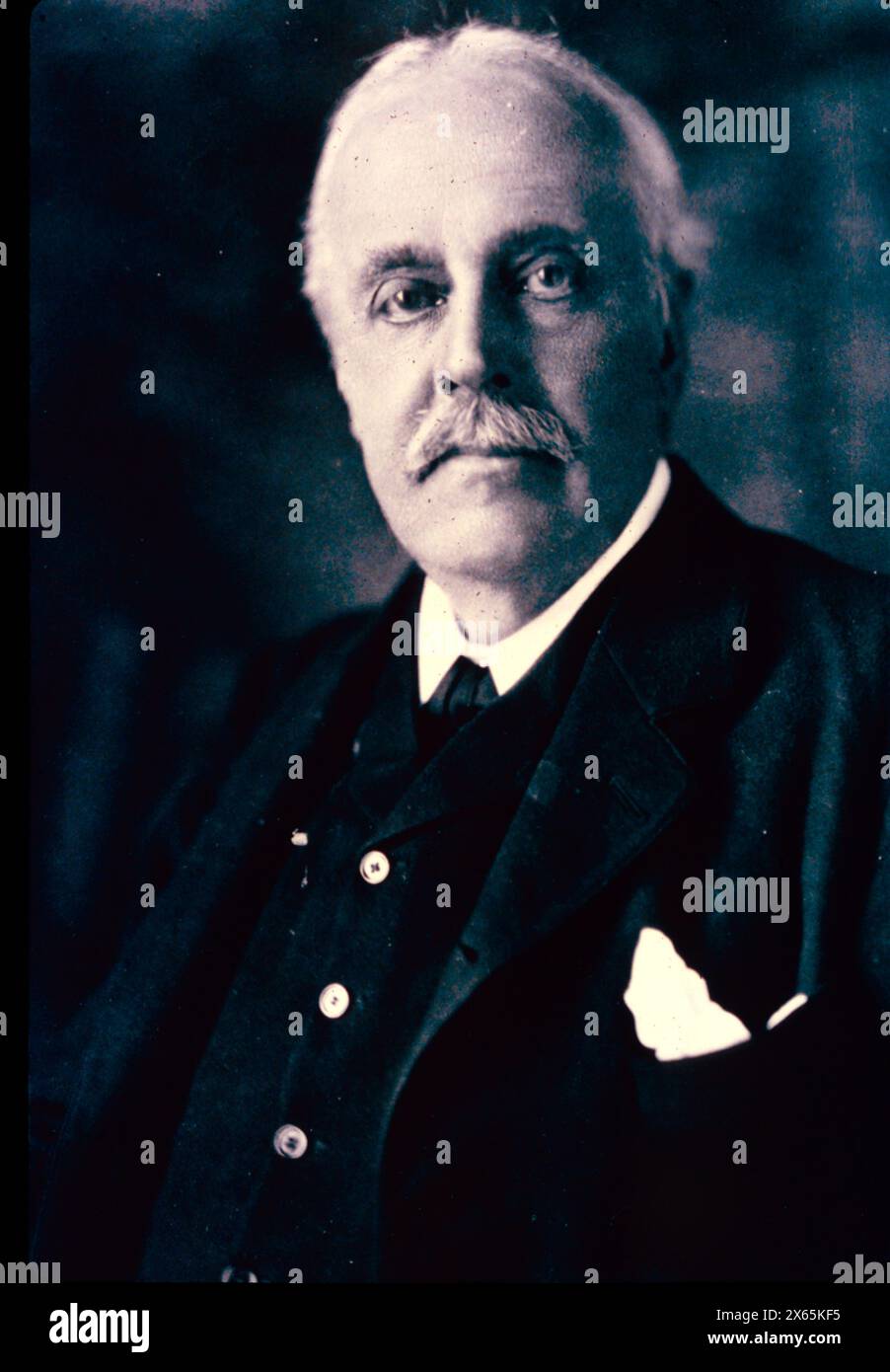English politician and PM Arthur James Balfour, Britain 1917 Stock ...