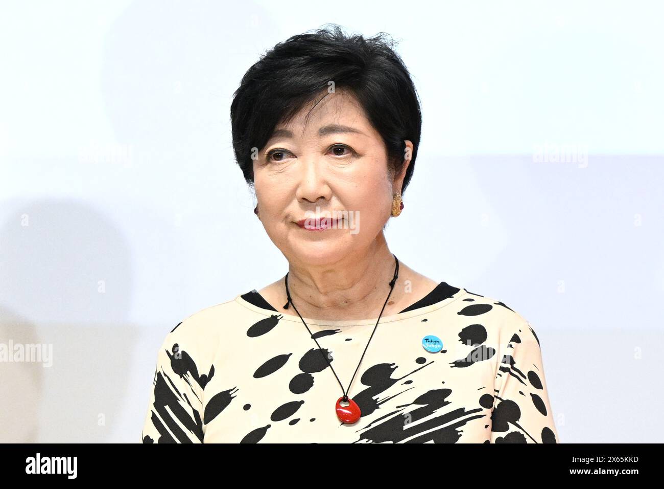 Yuriko Koike, MAY 13, 2024 - Athletics : Press conference of ...