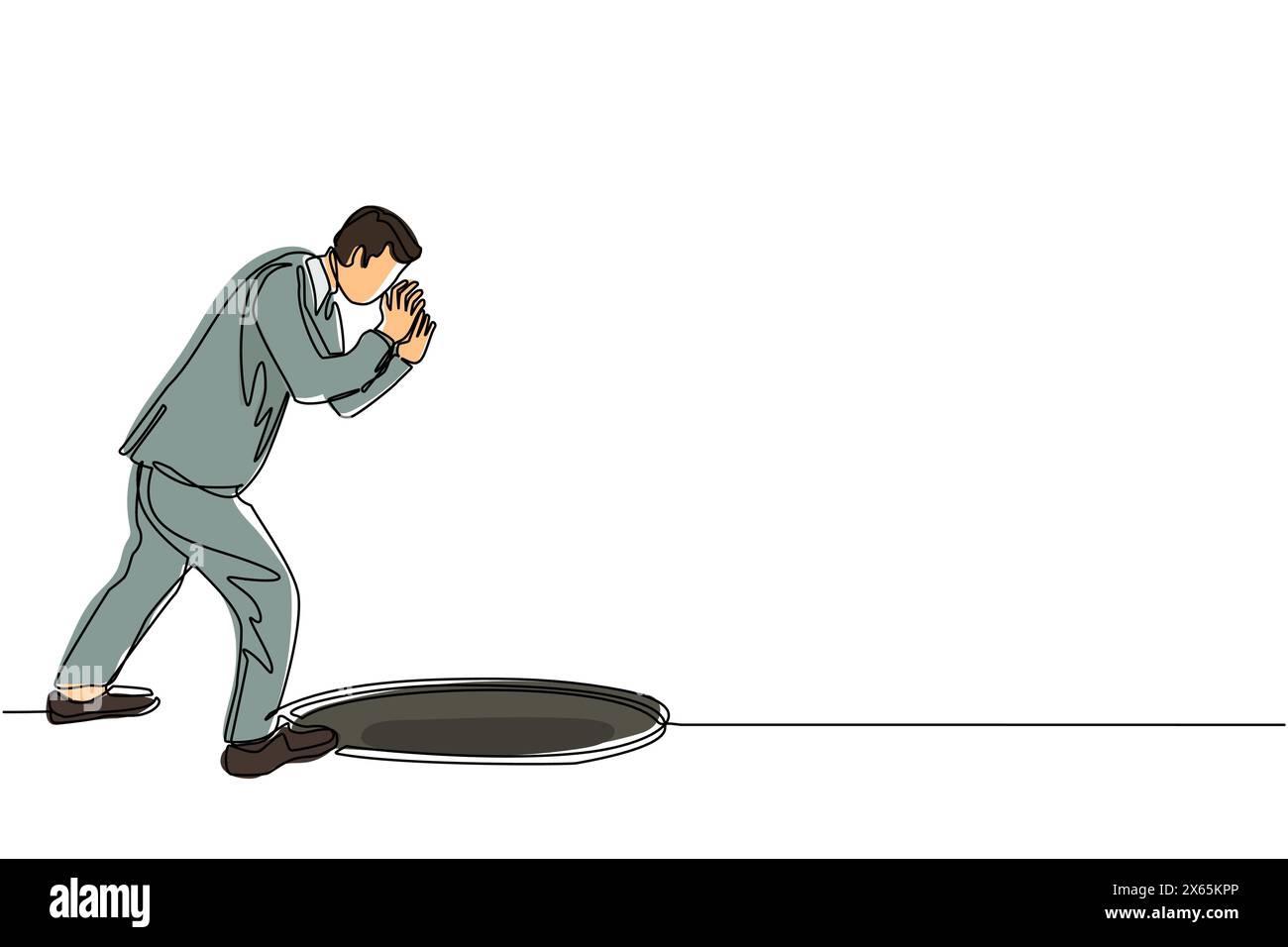 Bottom man Stock Vector Images - Alamy