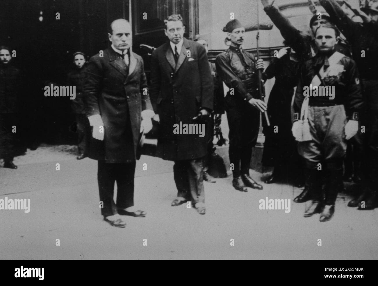 Benito mussolini rome march hi-res stock photography and images - Alamy