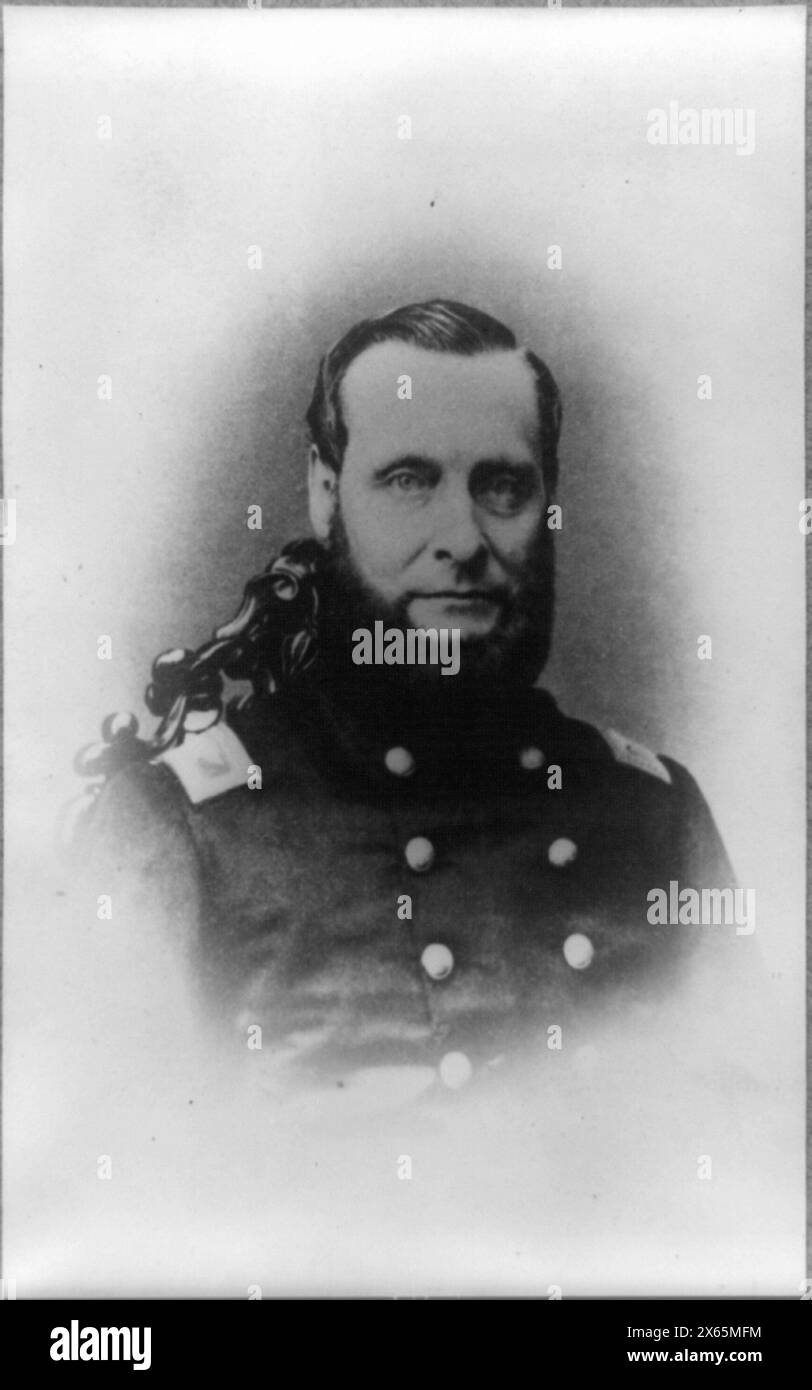 A.D. Streight, head-and-shoulders portrait, facing right, . Civil War ...