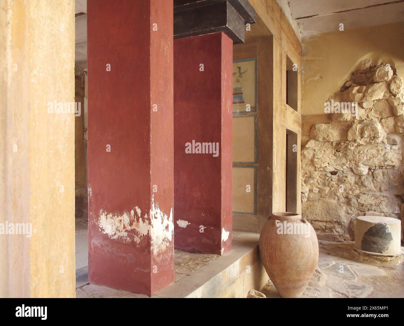 The Queen's Megaron in the Archaeological Site of Knossos, UNESCO World ...