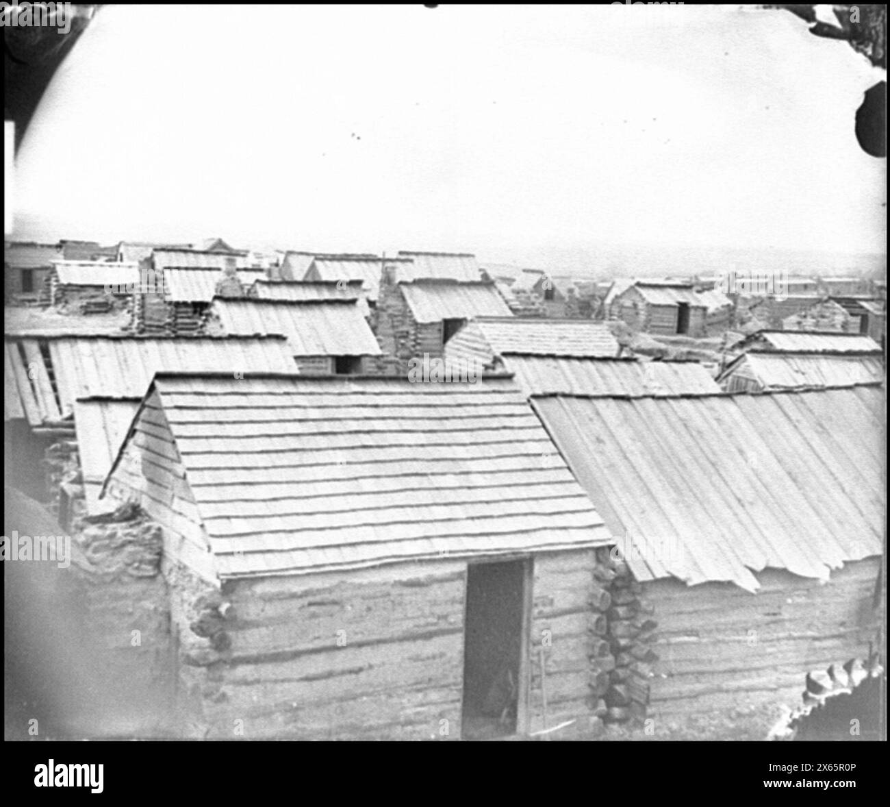Centreville, Va. Confederate winter quarters, Civil War Photographs ...