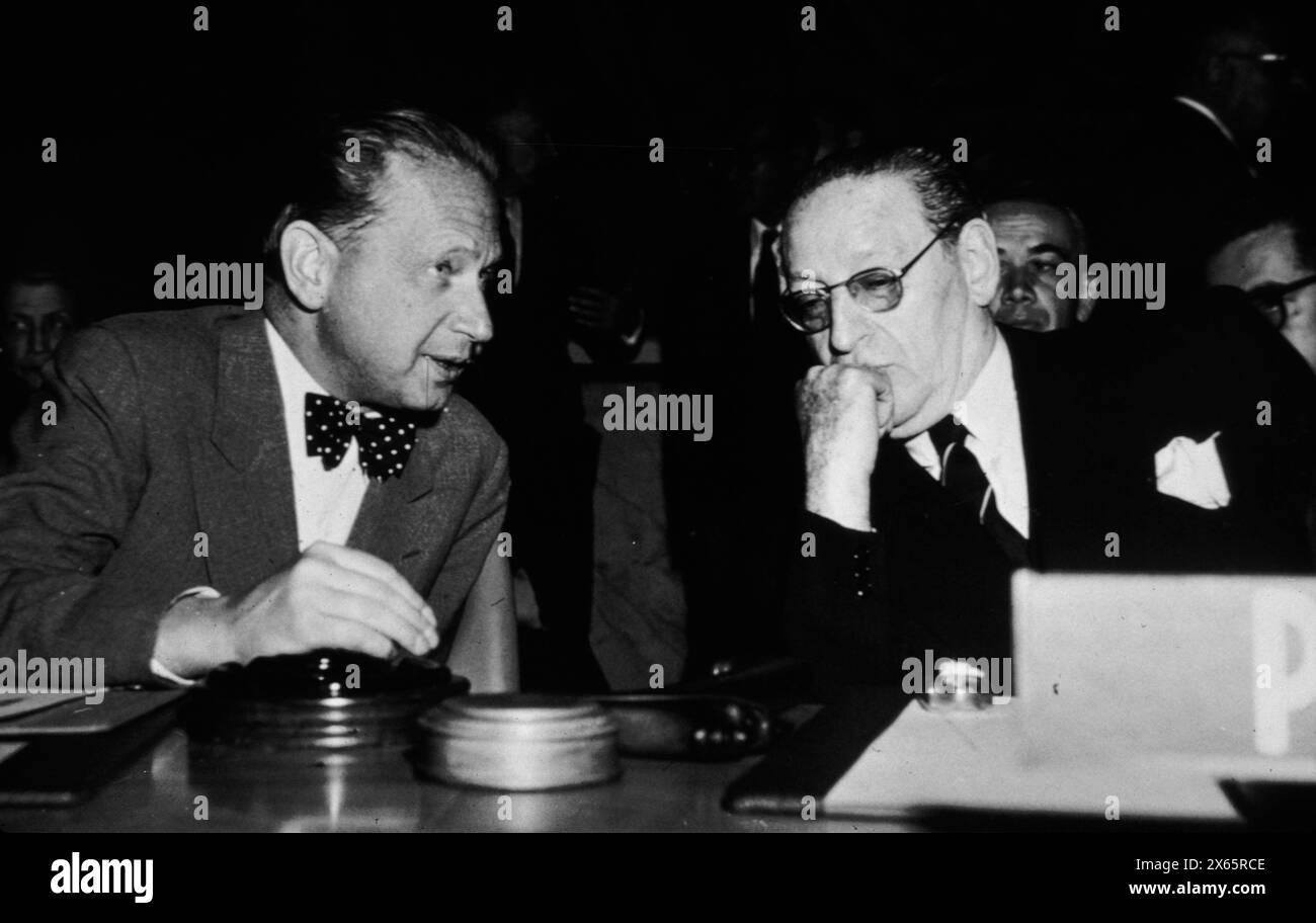 UN Secretary-General Swedish Dag Hammarskjold and General Assembly ...