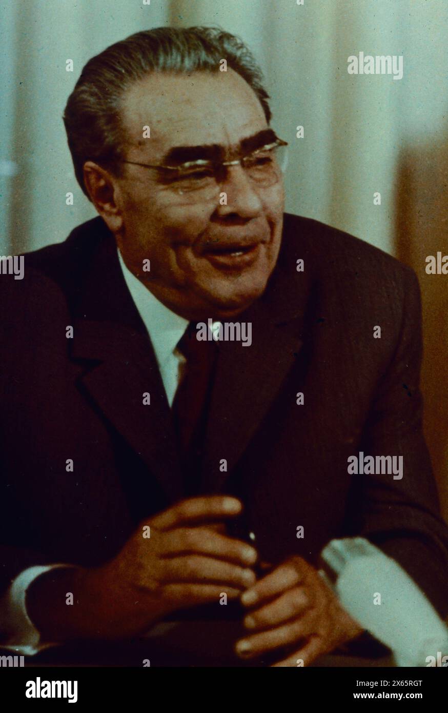 Leonid brezhnev 1960s hi-res stock photography and images - Alamy