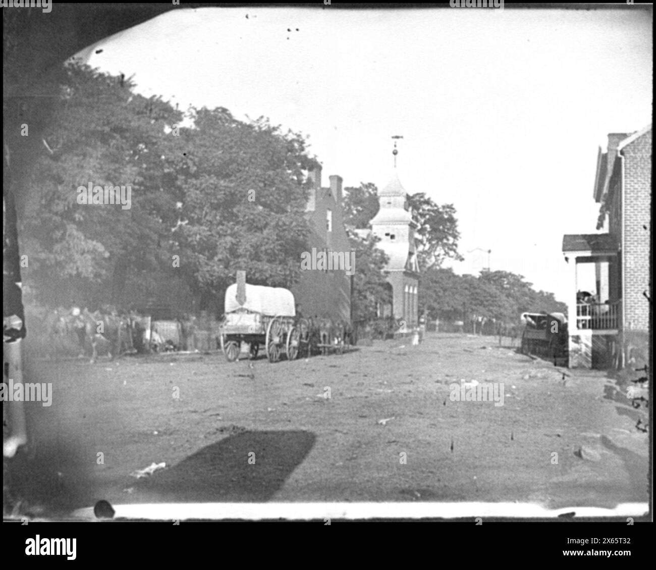Culpeper Court House, Va. Street scene, Civil War Photographs 1861-1865 ...