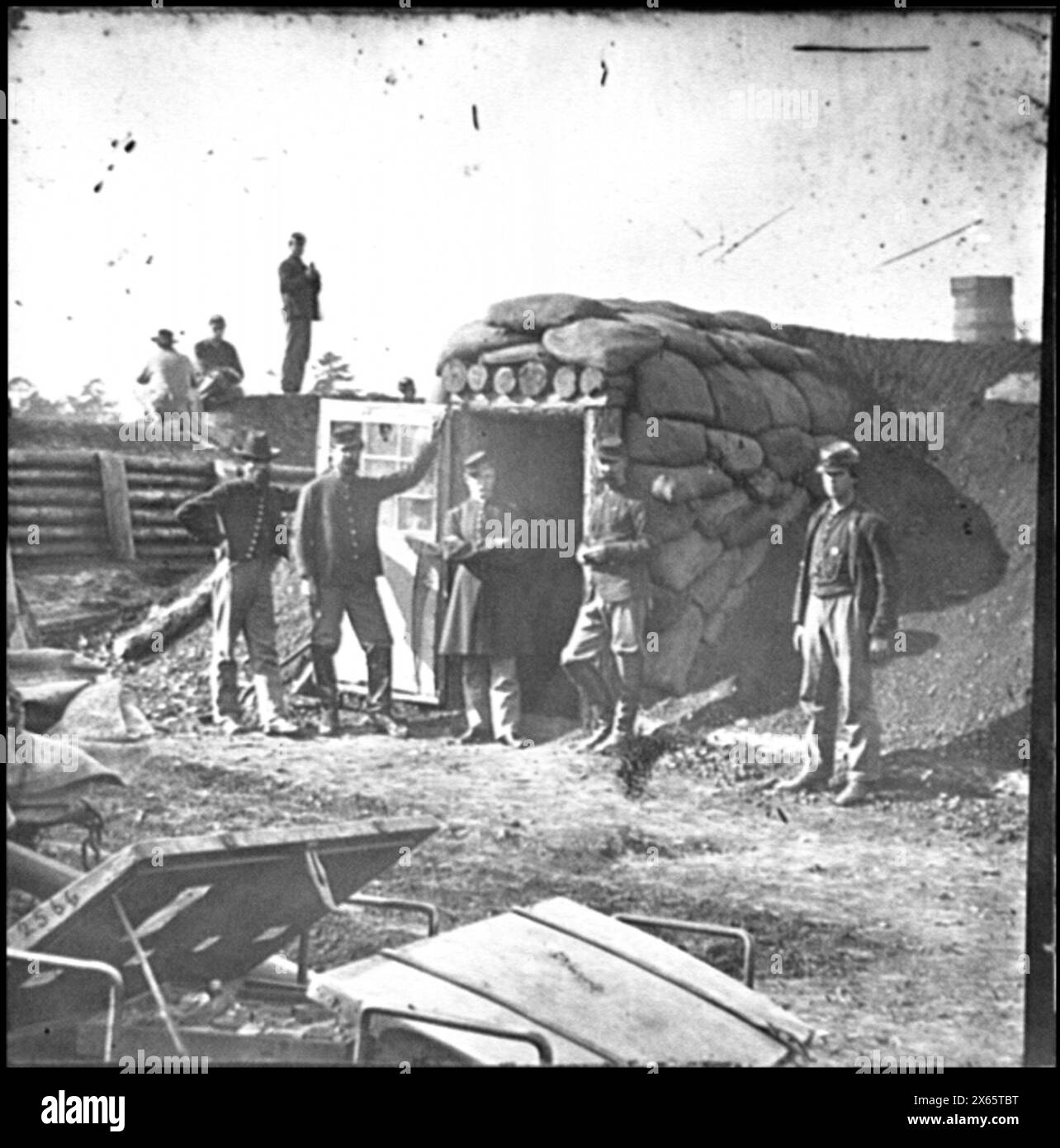 Fort Burnham, Va. (the former Confederate Fort Harrison). Federal ...