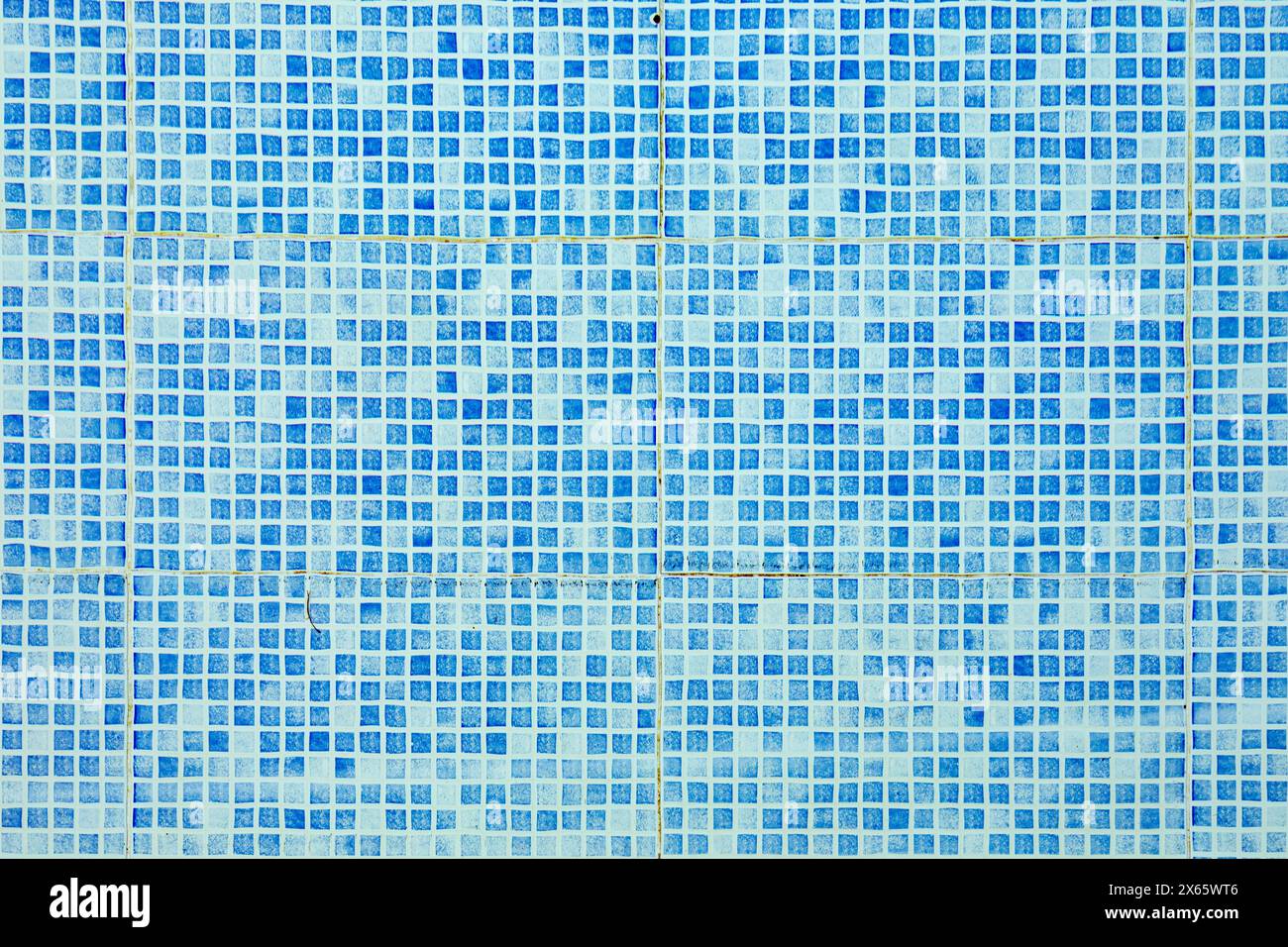 detailed pattern of small blue and white tiles in harmonic structure ...