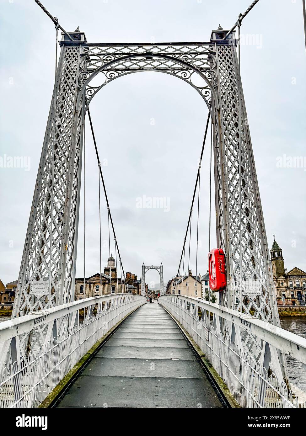 Cityscape with river ness hi-res stock photography and images - Alamy