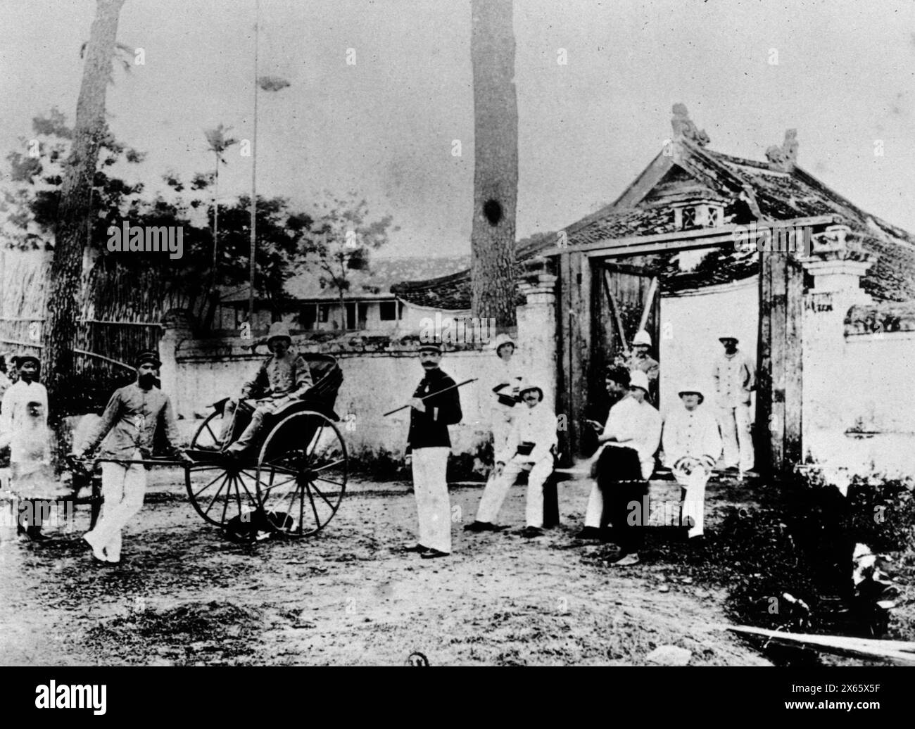 French indochina conquest Black and White Stock Photos & Images - Alamy