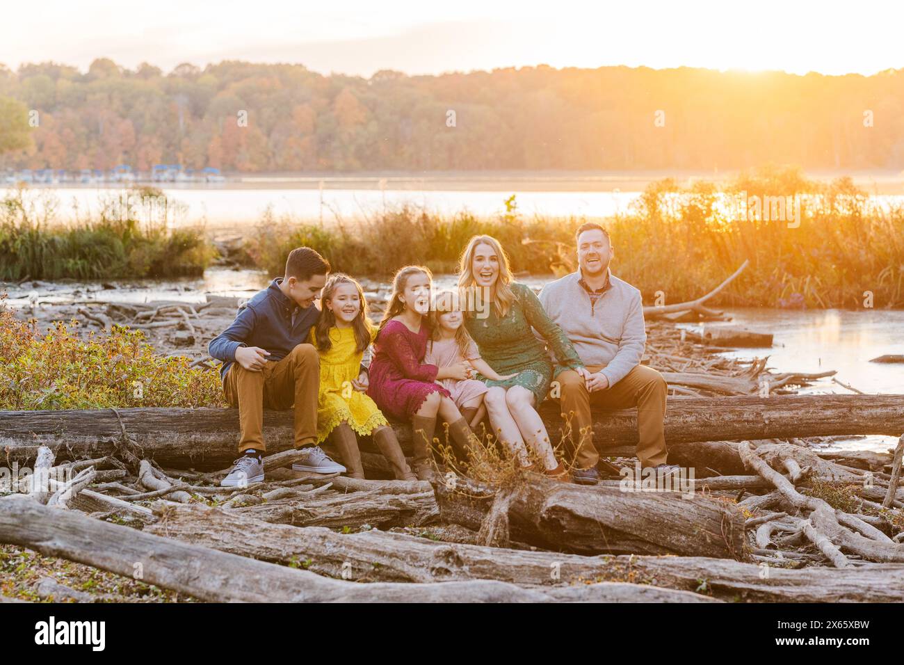 Natural family moment hi-res stock photography and images - Alamy