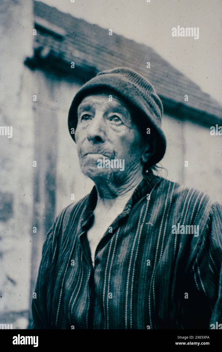 French peasant, 1940s Stock Photo - Alamy