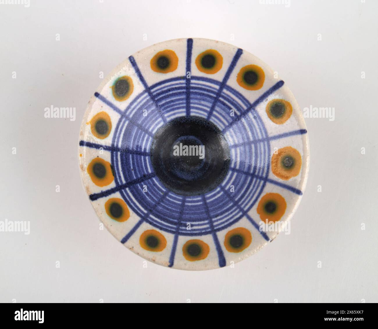 Vintage 1950s midcentury Rye Pottery miniature conical bowl Stock Photo ...