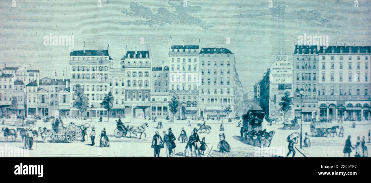 1850s paris hi-res stock photography and images - Alamy