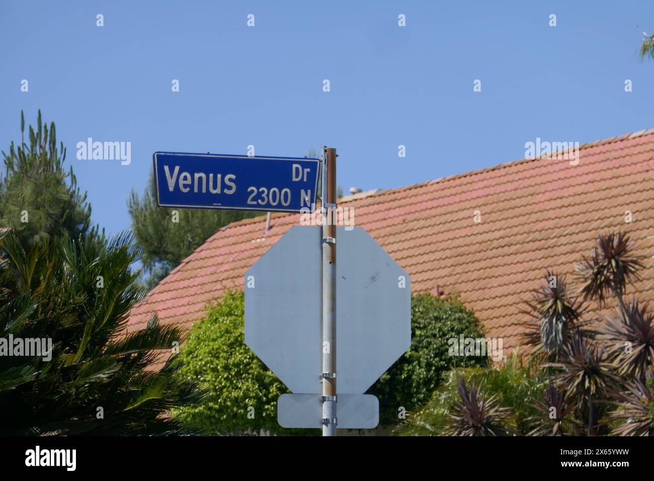 Los Angeles, California, USA 12th May 2024 Venus Drive in Mount Olympus ...