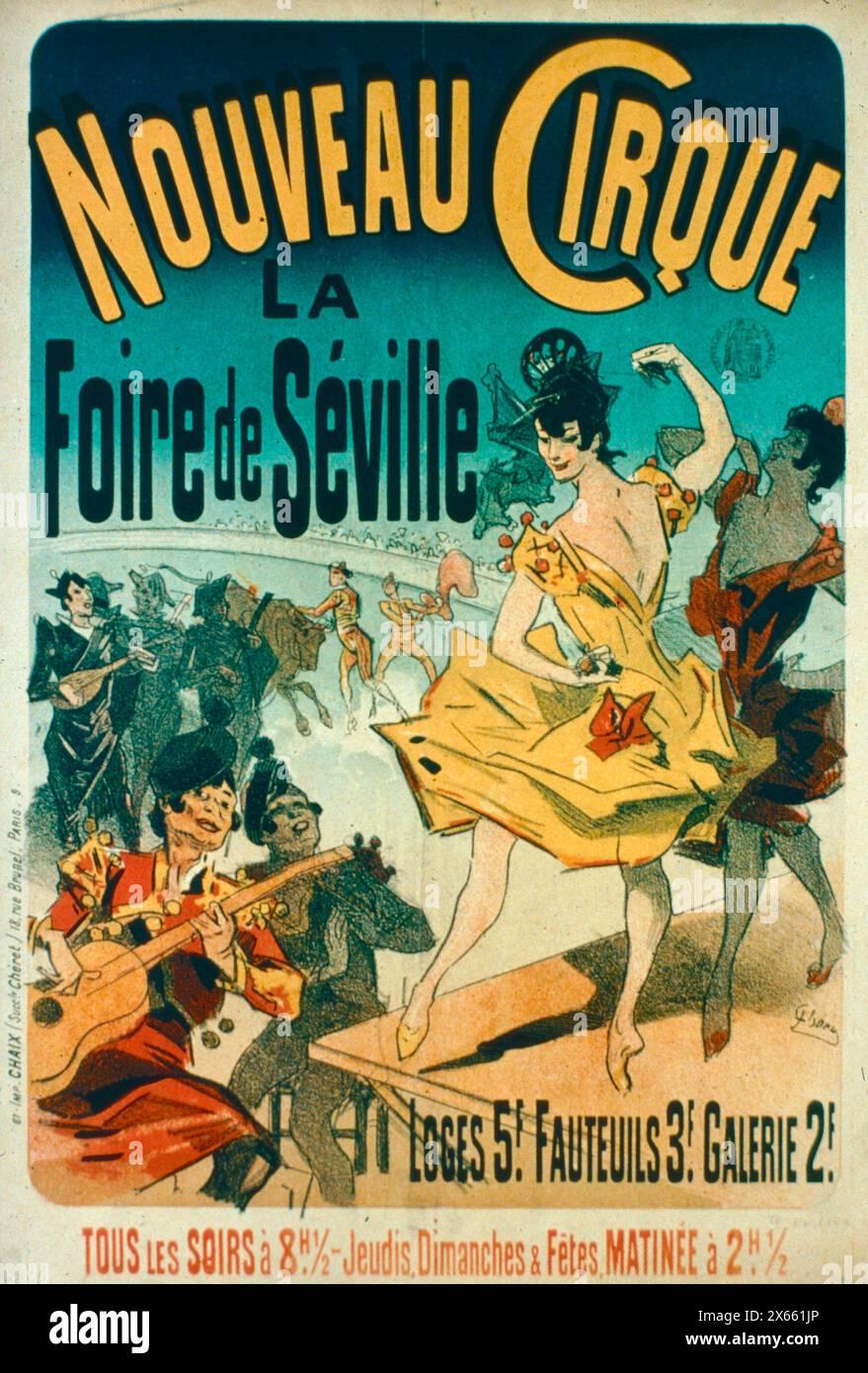 Cirque poster hi-res stock photography and images - Alamy