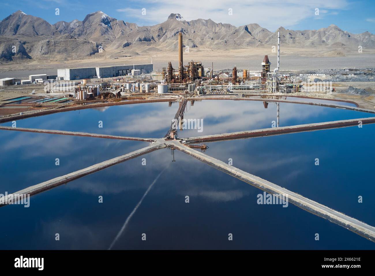 Salt lake city utah evaporation hi-res stock photography and images - Alamy