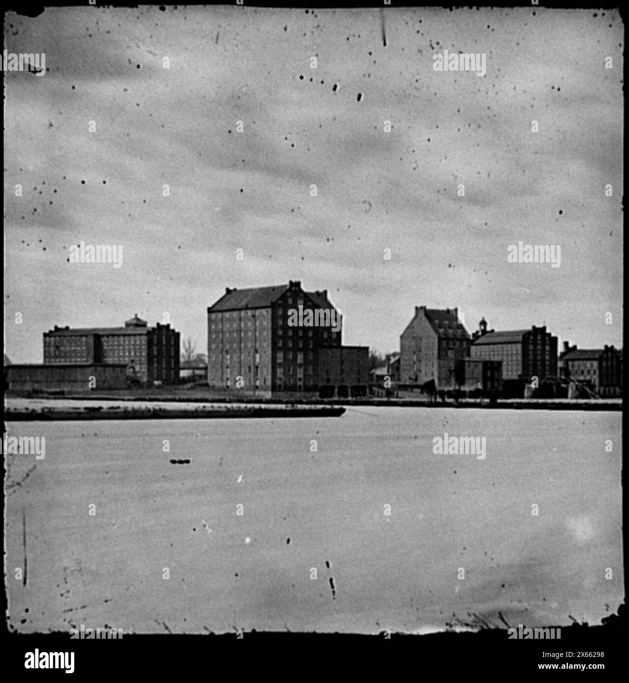 Manchester, Va. Factories on the James opposite Richmond, Civil War ...