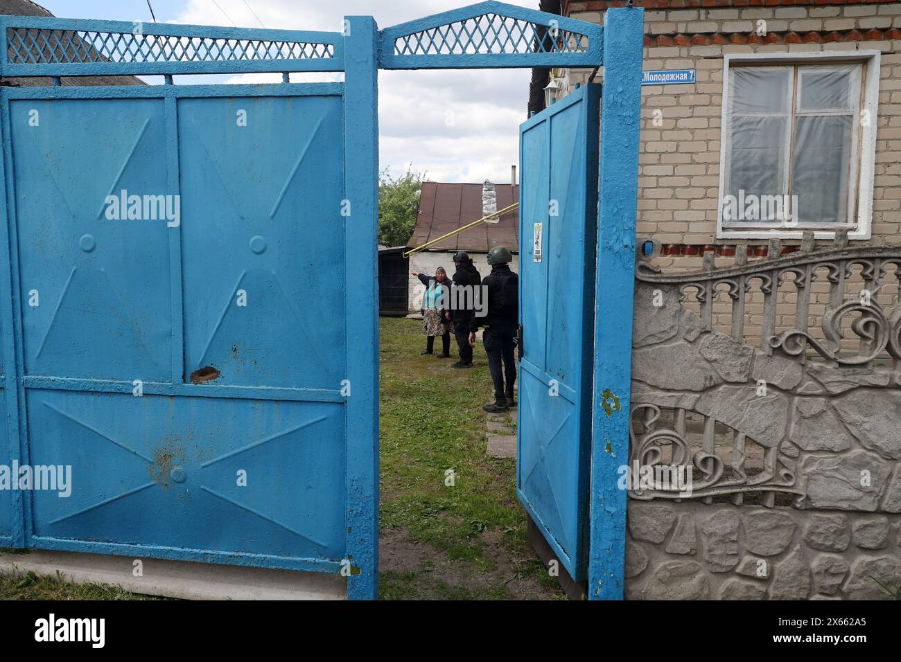 KHARKIV REGION, UKRAINE - MAY 12, 2024 - Evacuation of civilian ...