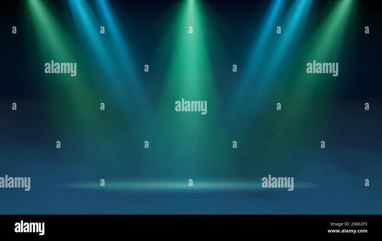 Background spot lights smoke Stock Vector Images - Alamy