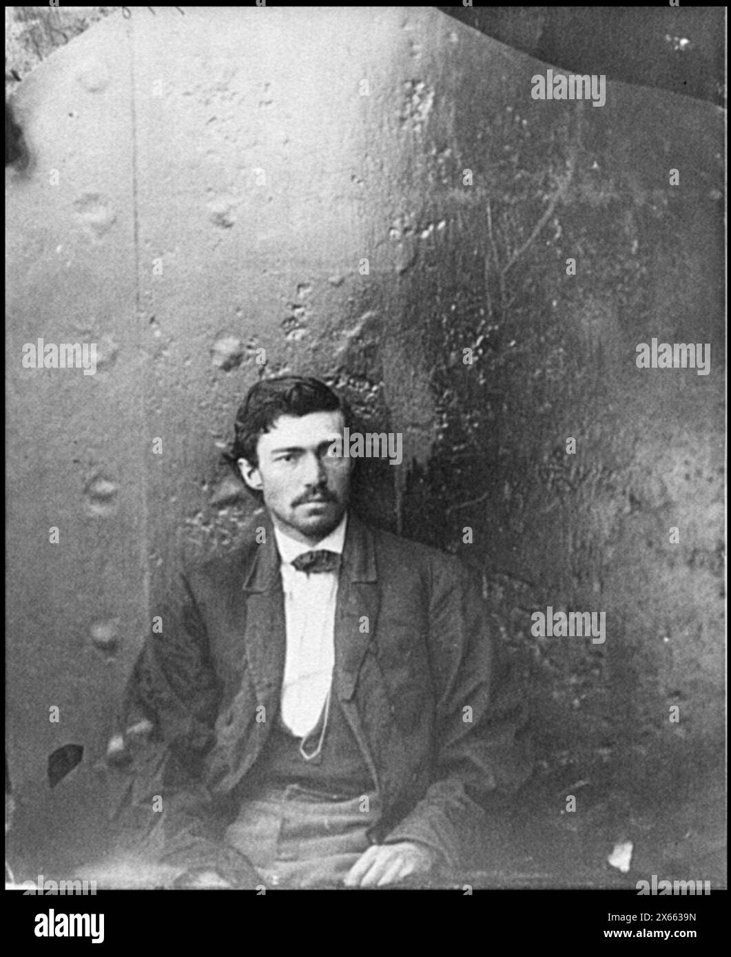 Washington Navy Yard, D.C. Samuel Arnold, a conspirator, Civil War Photographs 1861-1865 Stock ...