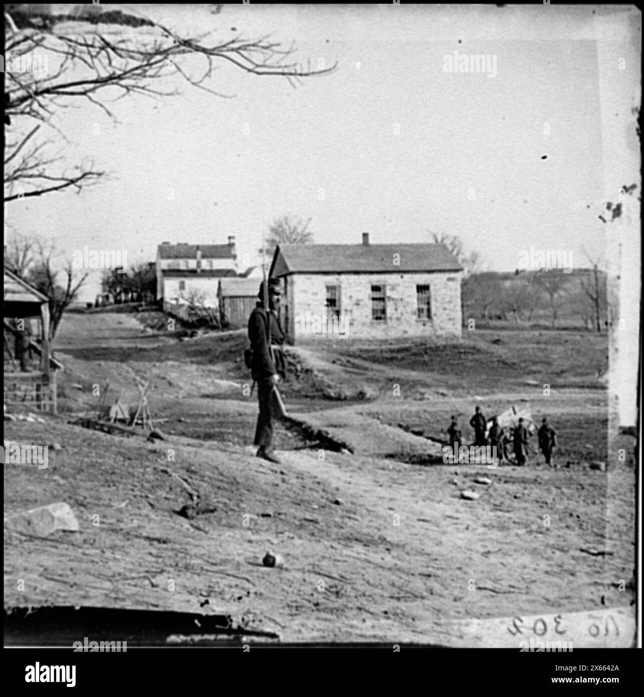 Centreville, Va. Stone church, Civil War Photographs 1861-1865 Stock ...