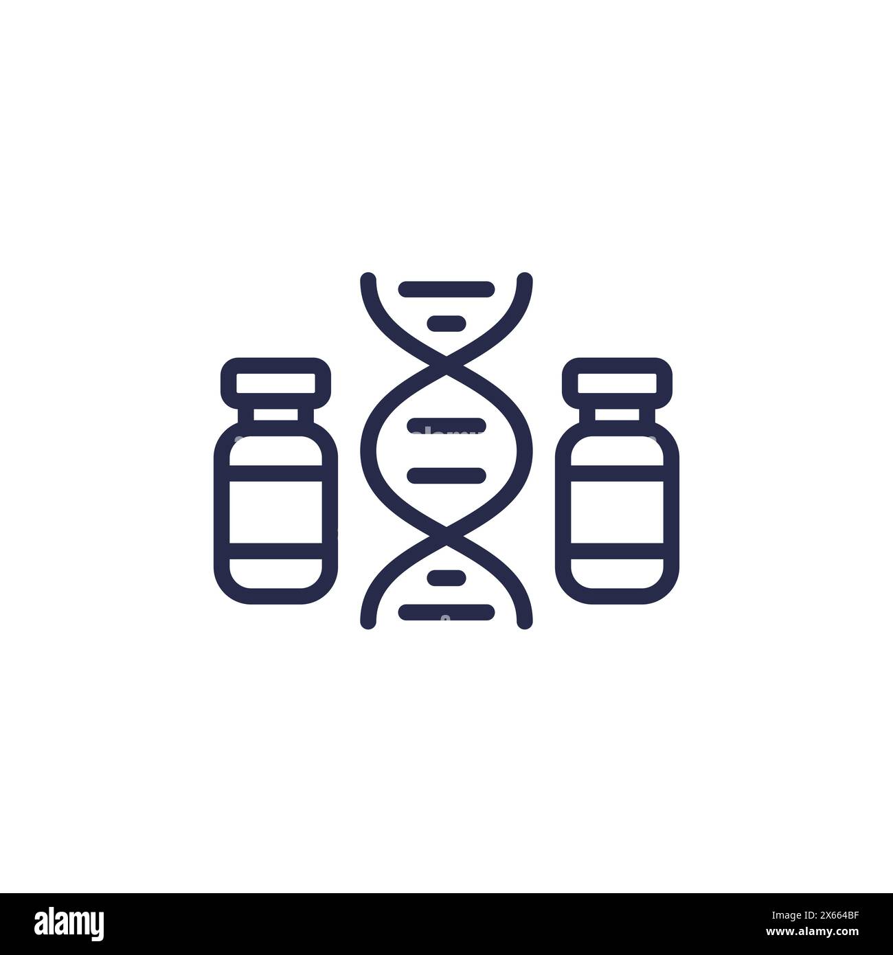 Gene therapy drugs icon, line vector Stock Vector Image & Art - Alamy