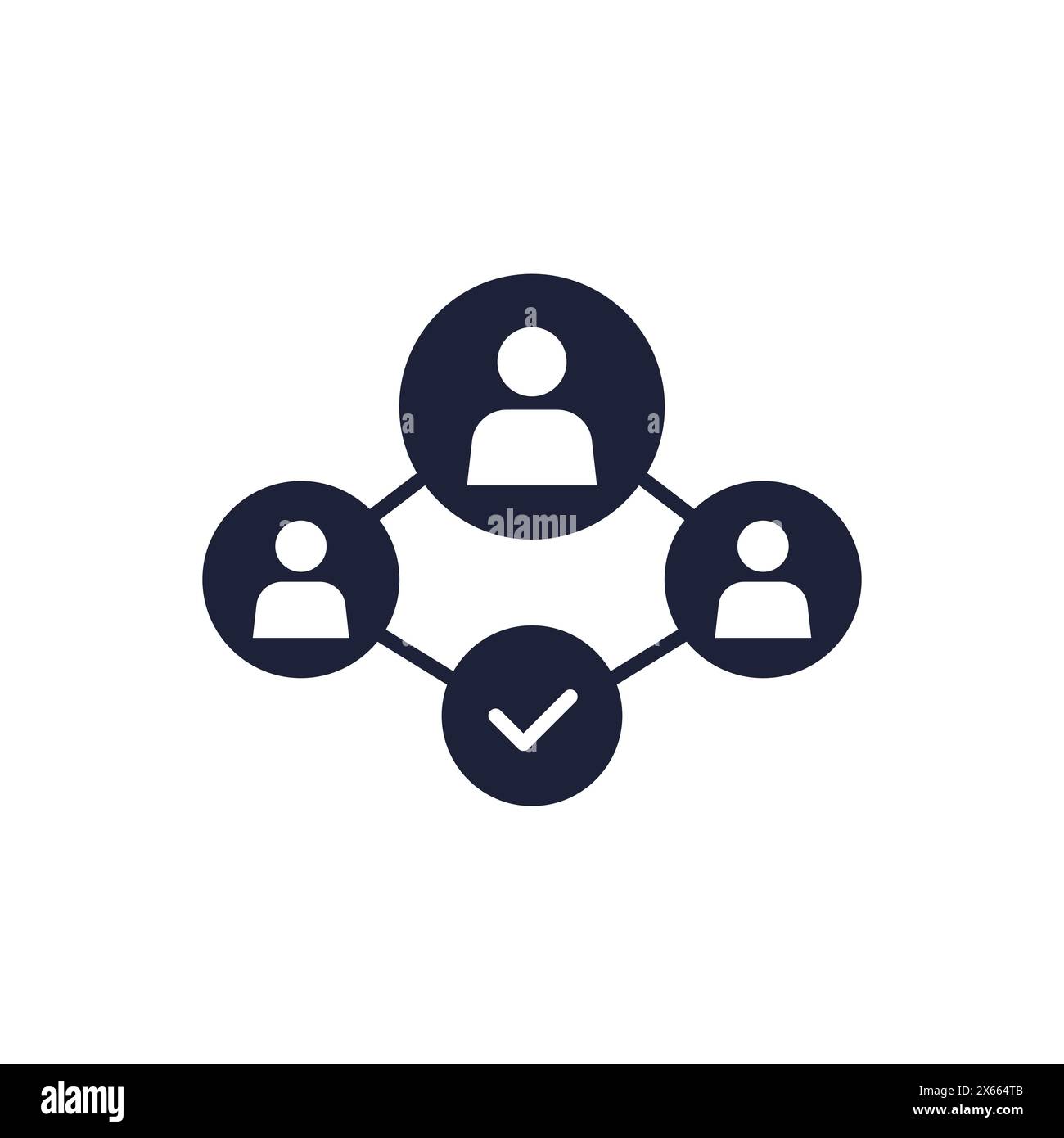 community icon with people, vector Stock Vector Image & Art - Alamy