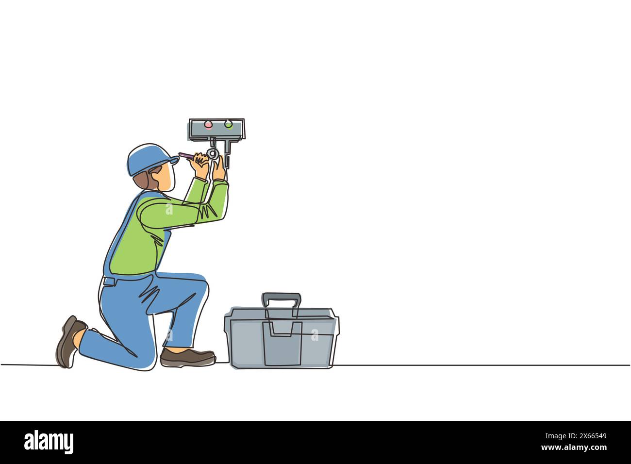 Home repair services line Cut Out Stock Images & Pictures - Alamy