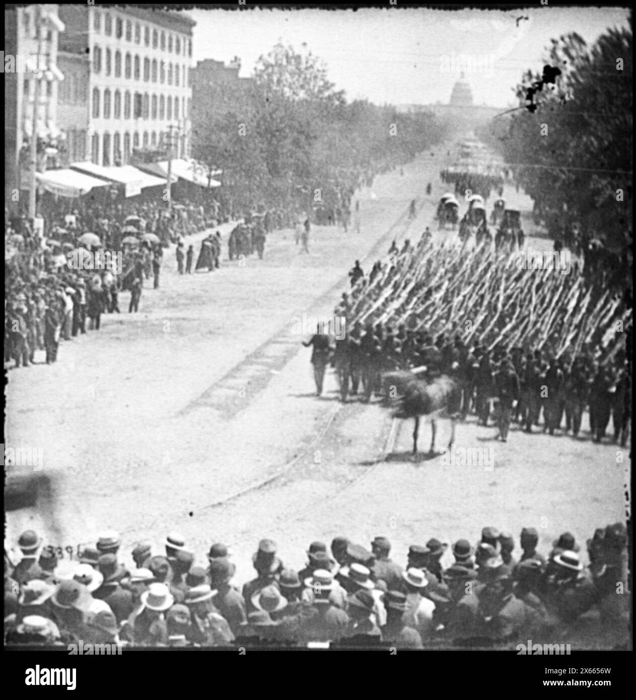 Washington, D.C. Units of 20th Army Corps, Army of Georgia, passing on ...