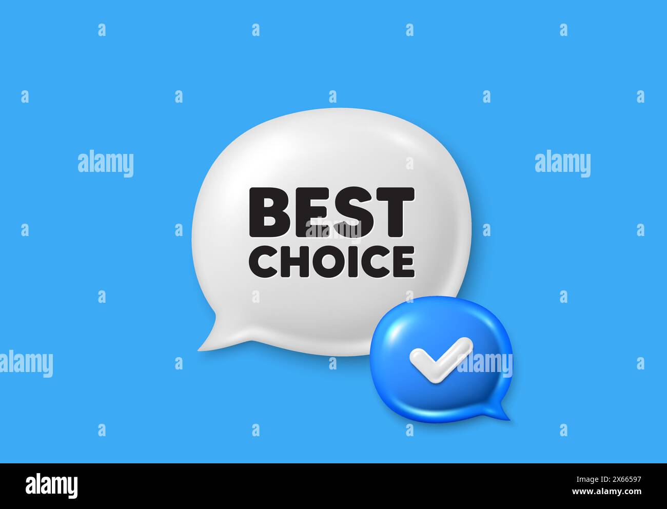 Best choice tag. Special offer sale sign. Text box speech bubble 3d ...