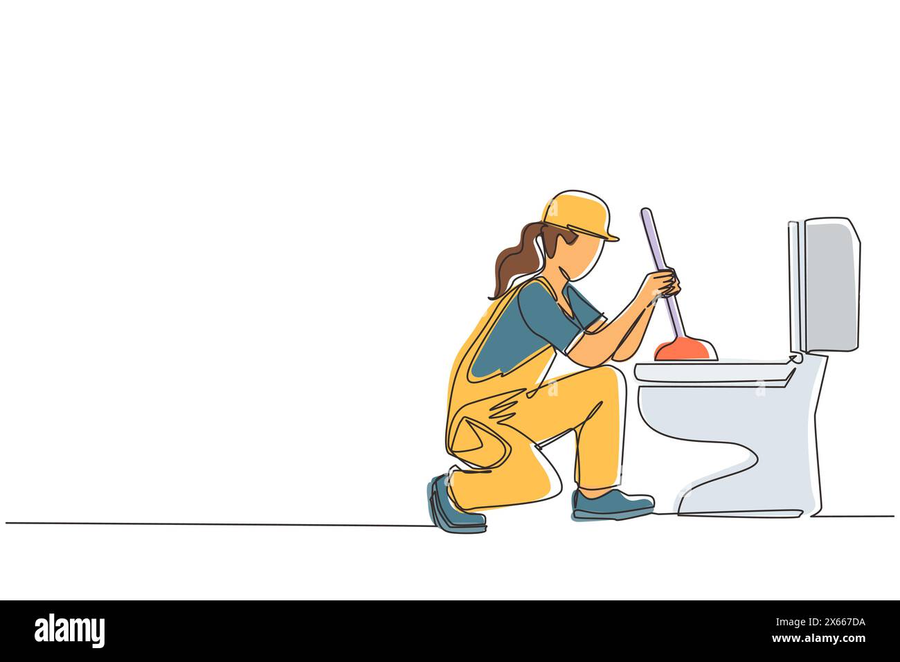 Sewer system drawing Stock Vector Images - Alamy