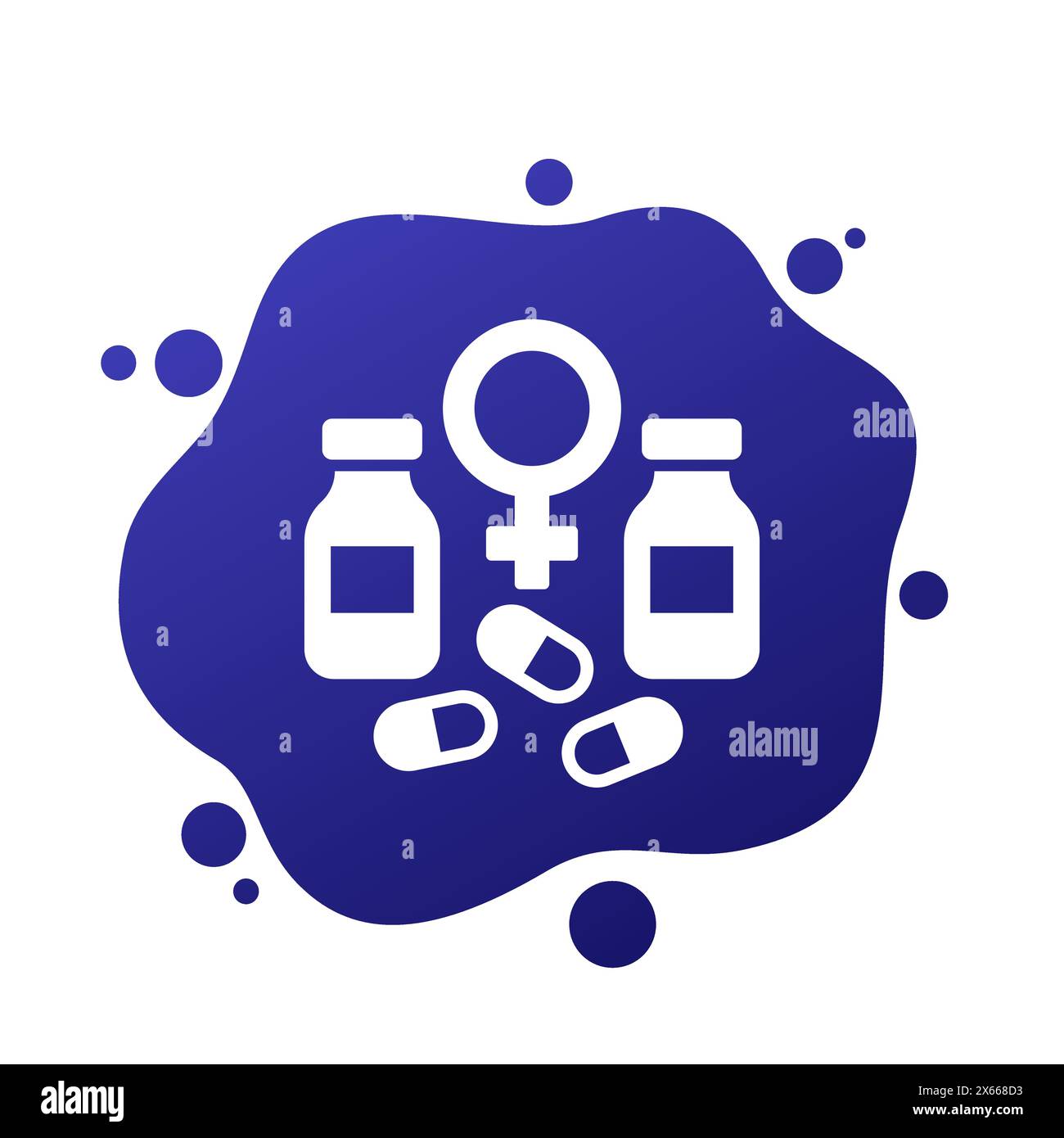 Hormonal change Stock Vector Images - Alamy