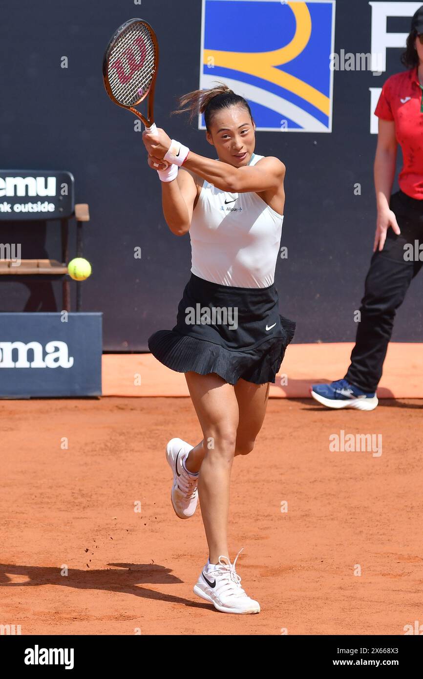 Rome, Italy, May 13th, 2024Qinwen Zheng during the Internazionali BNL ...