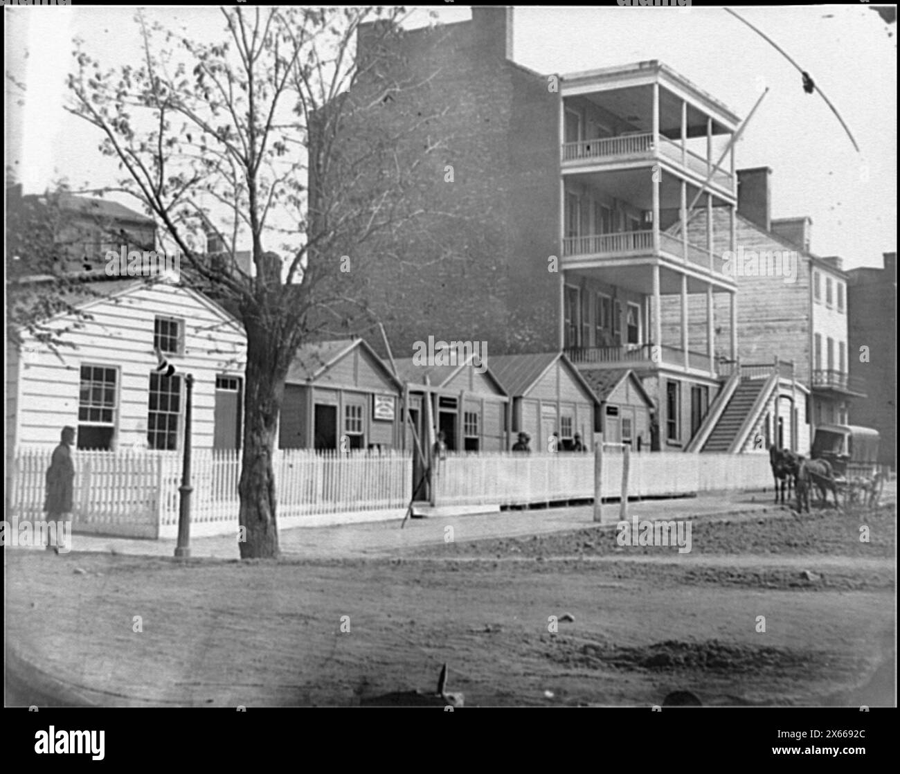 Washington, D.C. Buildings of the Sanitary Commission Home Lodge for ...