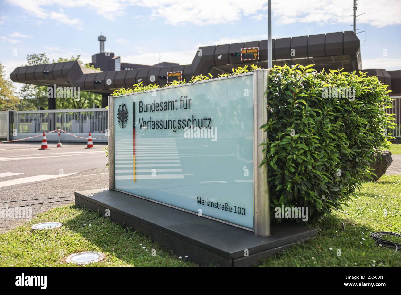 Cologne, Germany. 13th May, 2024. The authority sign in front of the ...