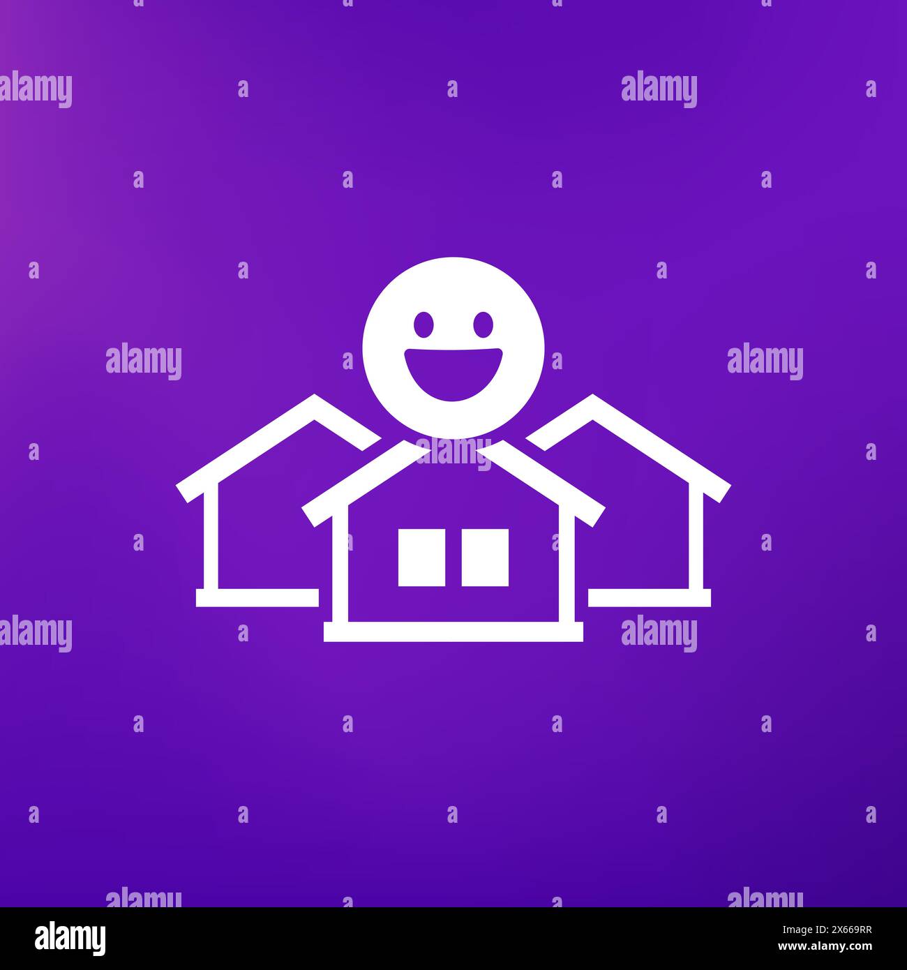 good neighbourhood icon, vector pictogram Stock Vector Image & Art - Alamy